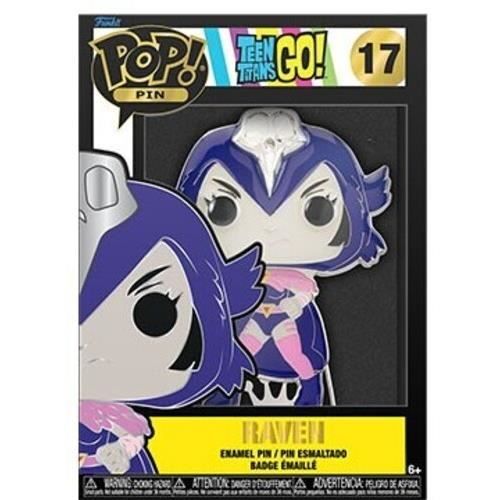 FUNKO POP! PIN: DC - Teen Titans - Raven [] Pin, Vinyl Figure ...