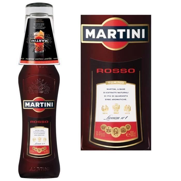 MARTINI Rosso Rouge 1 Litre - La cave Cdiscount