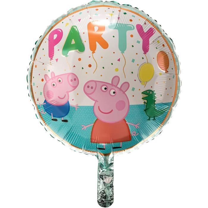 Ballon En Aluminium Standard Peppa Pig S60 Paquet[J2452] - Cdiscount Maison