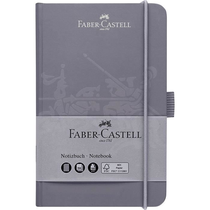 Faber-Castell 27827 Carnet de notes format A6 90 x 140 mm Papier 100 g ...