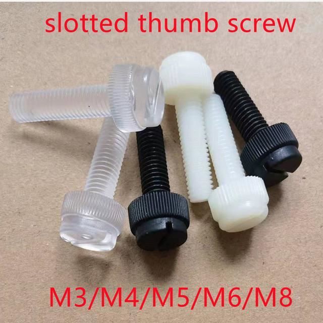 VIS,M4 20PCS-20mm-white nylon screw--10 50 pièces M3 M4 M5 M6 M8 blanc ...