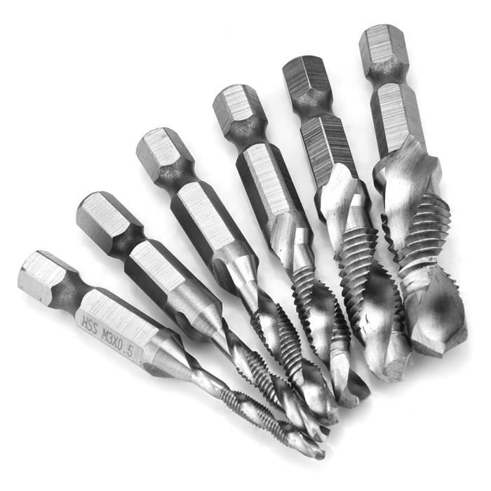 Taraud Foret m3 m4 m5 m6 m8 m10 inox - Cdiscount Bricolage