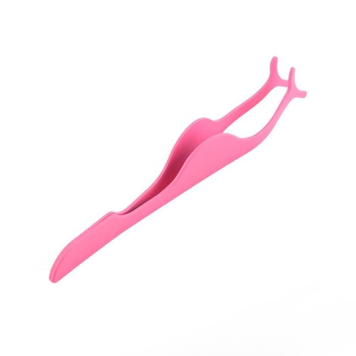 Recourbe-cils T-clip En acier inoxydable Faux Cils Extension Pince à ...