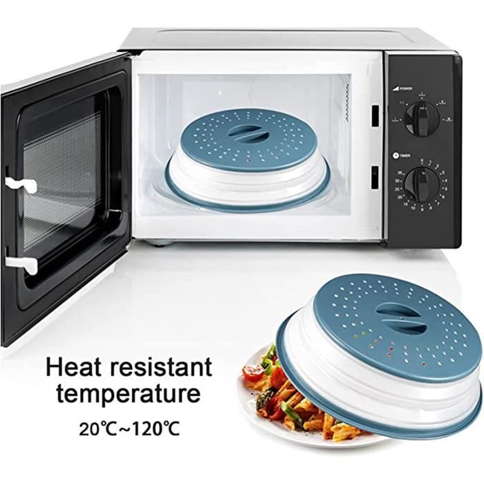 Couvercle Pliable pour Micro-Ondes, Couvercle Plaque Micro Ondes ...