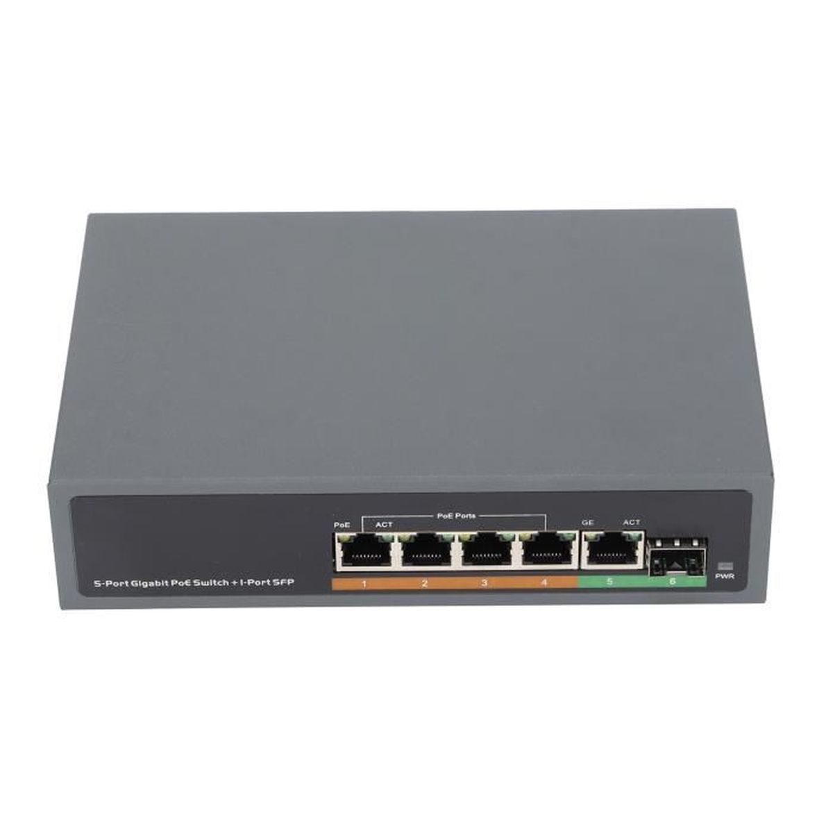 Cikonielf commutateur Gigabit Ethernet Commutateur POE Interface à ...