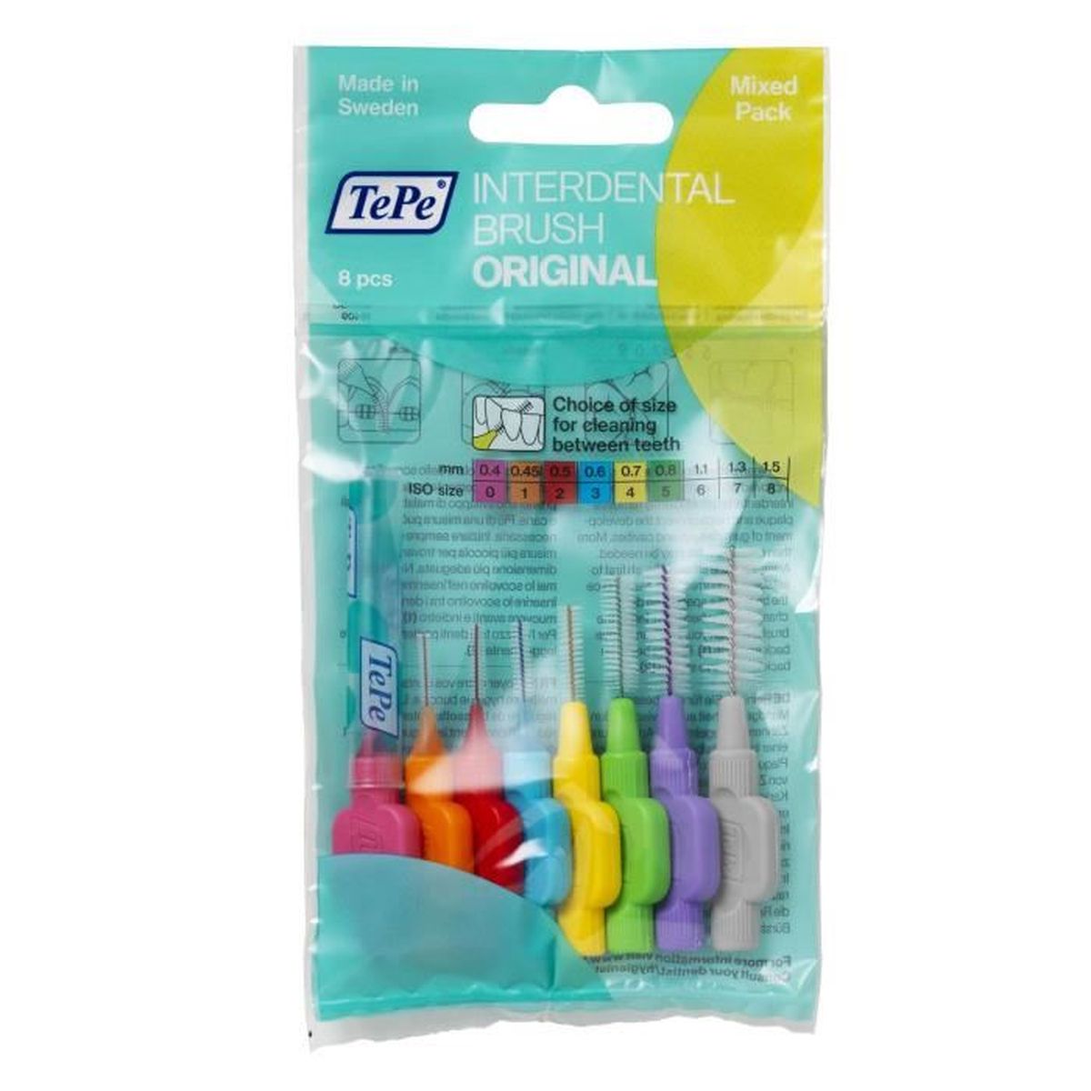 TePe Brossettes interdentaires Original - Nettoyage facile des espaces ...