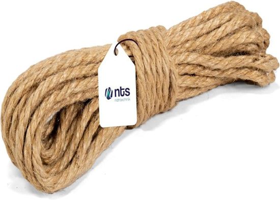 Corde en jute 8 mm \u2019 20 m | Corde de jute | Corde de jute | Corde ...