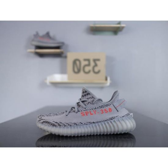 BASKET Adiidass-Yeezys Boosts 350 V2 AH2203 Grey Zebra Femme Homme Sy1 ...