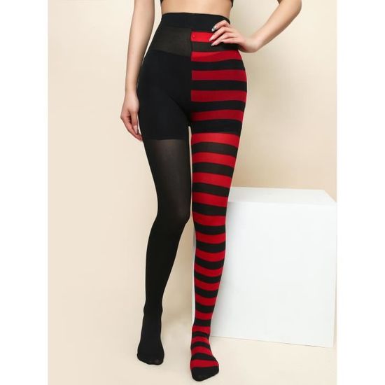 Bas - Collants multicolores rayés pour femmes et filles - Slim - Arc-en ...