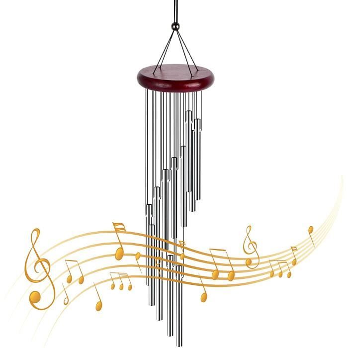 Carillons éoliens Carillons de Vent Extérieurs Tube en Aluminium en ...