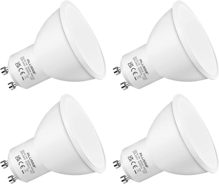 Ampoule GU10 LED Blanc Chaud 3000K 5W quivalent Ampoule Halogne 35W 450LM 120 Larges Faisceaux ...