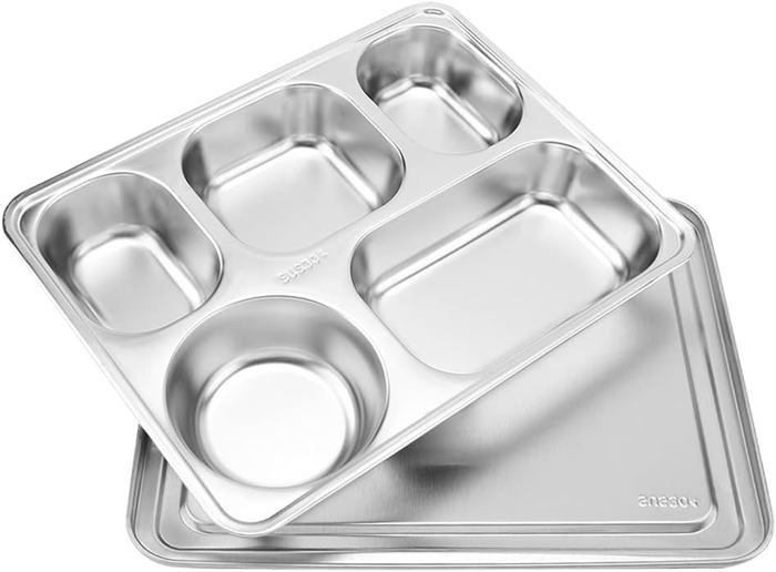 Plateaux en Métal pour la Nourriture, Plateau de Service Alimentaire ...