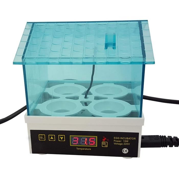 Couveuse Automatique Couveuse Incubateur 4 œufs Automatique Intelligent ...