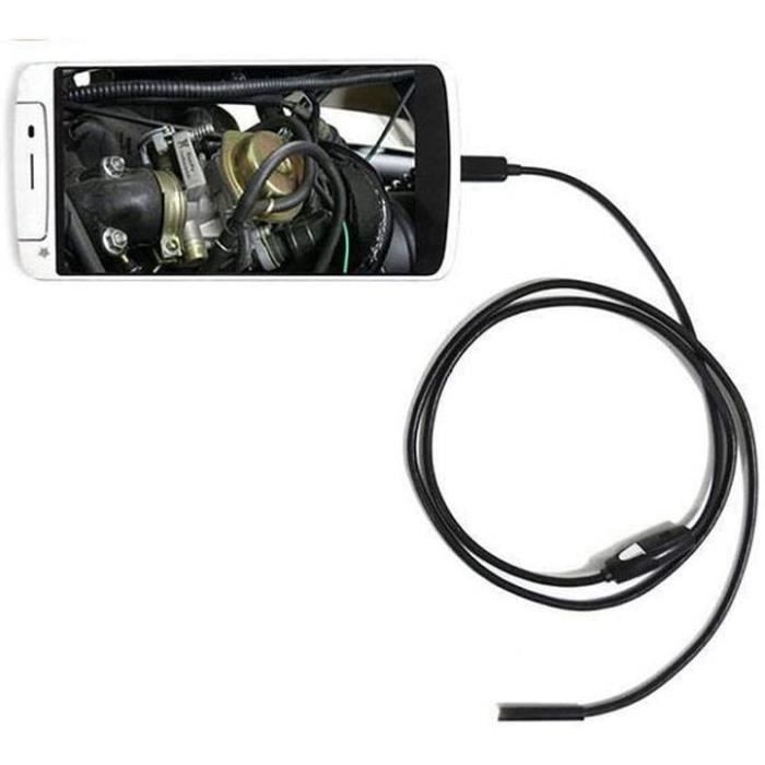 Caméra D'inspection D'endoscope 7mm De Type C avec Mini Endoscope USB ...