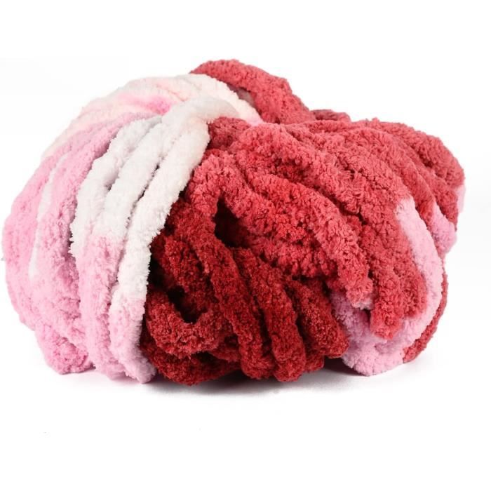 Fil De Laine Épaisse 250 G, Laine De Tricot À Manches Volumineuses ...