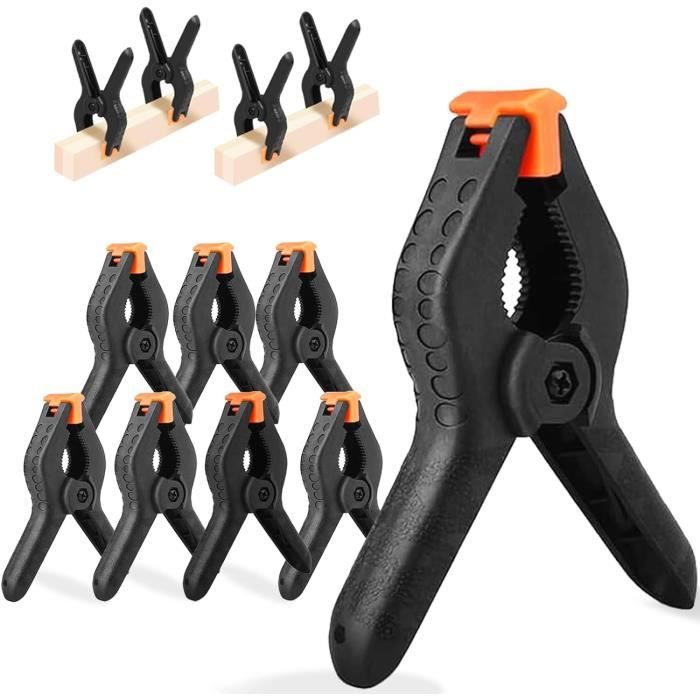 8 Pièces 6" 15.7Cm Pinces À Ressort, Serre-Joints Avec Large Plage De ...