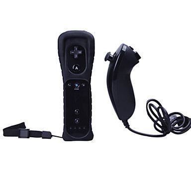 Manette Wiimotion + Nunchuck noir - Cdiscount