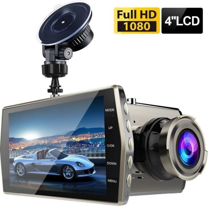 Caméra De Tableau De Bord Avec Enregistreur Vidéo Pour Voiture 40 ...