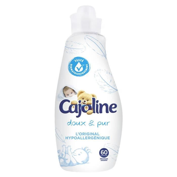 CAJOLINE : Doux & Pur Original Adoucissant concentré hypoallergénique ...