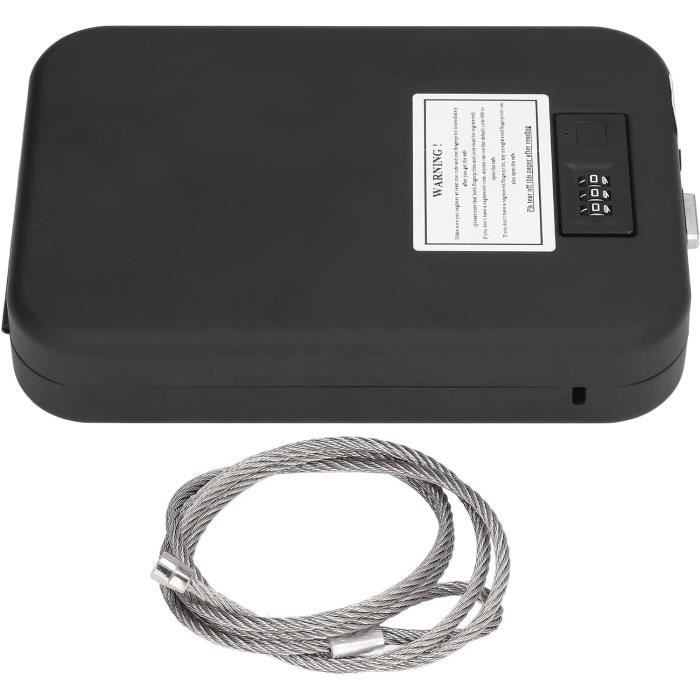 Coffre-Fort Portable, Boîtier De Sécurité À Combinaison Avec Code, Mini ...