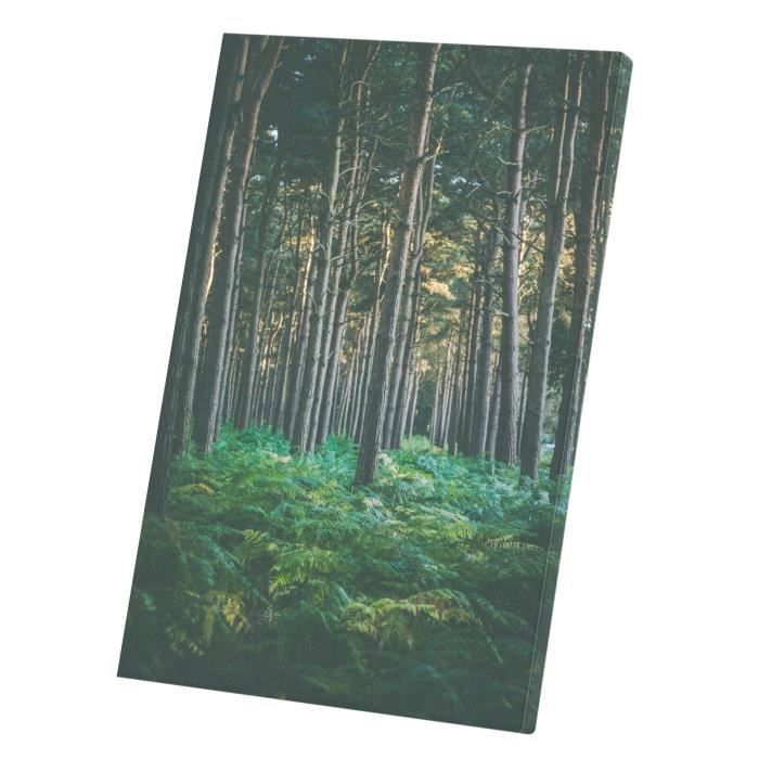 Tableau Décoratif - Made in France - Forêt de Pins - Toile Épaisse 380g ...