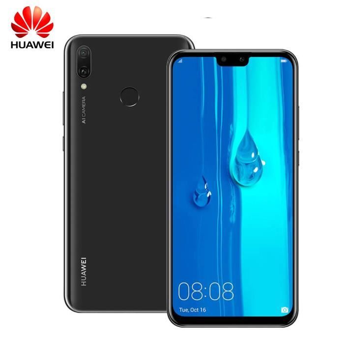 HUAWEI Y9 2019(JKM-LX2) 64Go 4G LTE US Noir 16+2MP Dual SIM - Cdiscount ...