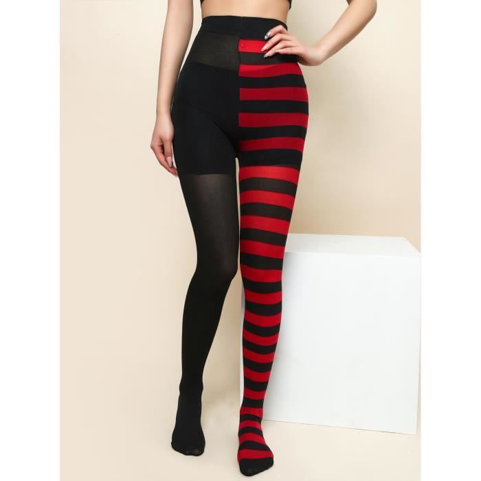 Bas - Collants multicolores rayés pour femmes et filles - Slim - Arc-en ...