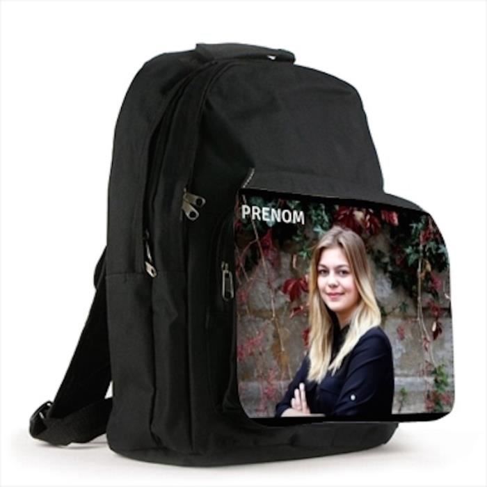 GRAND SAC A DOS PERSONNALISE PRENOM MODELE LOUANE SAD41B - Cdiscount ...