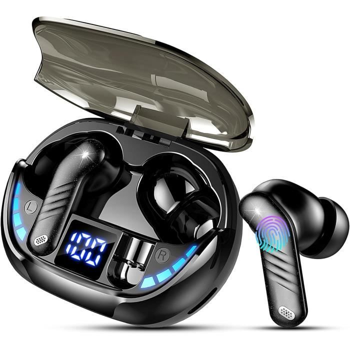 Ecouteurs Bluetooth Sans Fil, Écouteur Bluetooth 5.3 Hi-Fi Son Stéréo ...