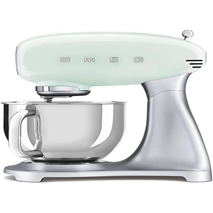 Robot mixer - SMEG - SMF02PGEU - 800 W - 10 vitesses - Vert, Argent ...