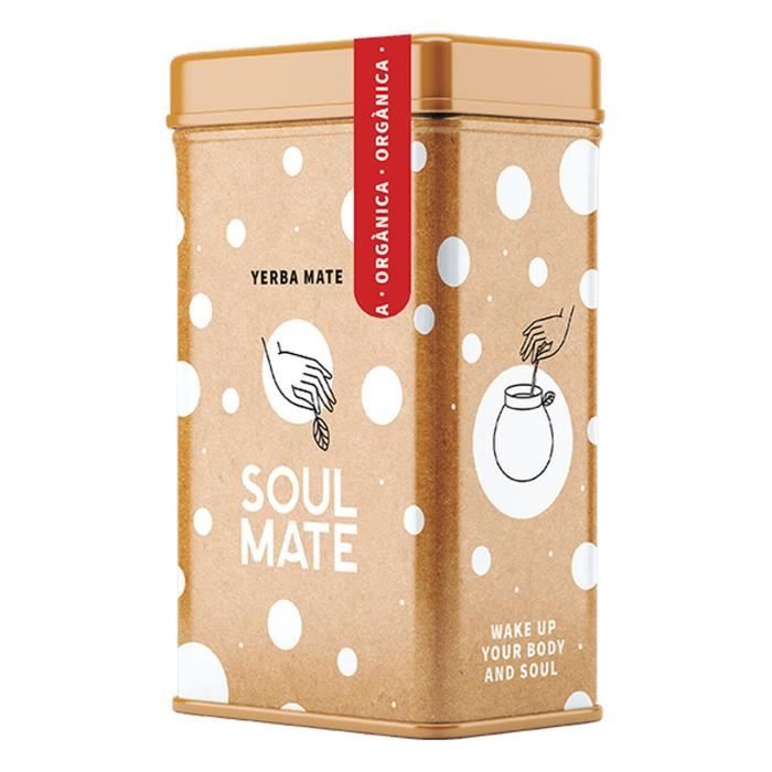 YERBA MATE BIO Soul Mate Organica du Brésil Sans Fumée dans Boîte ...