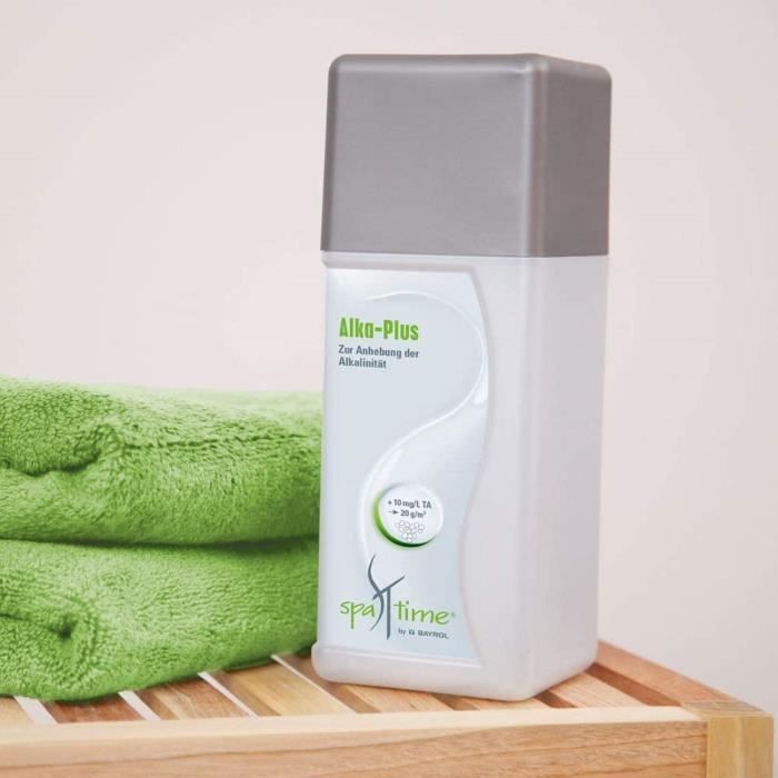 SpaTime by BAYROL Alca-Plus 1 kg - Augmente l'alcalinité de l'eau et ...