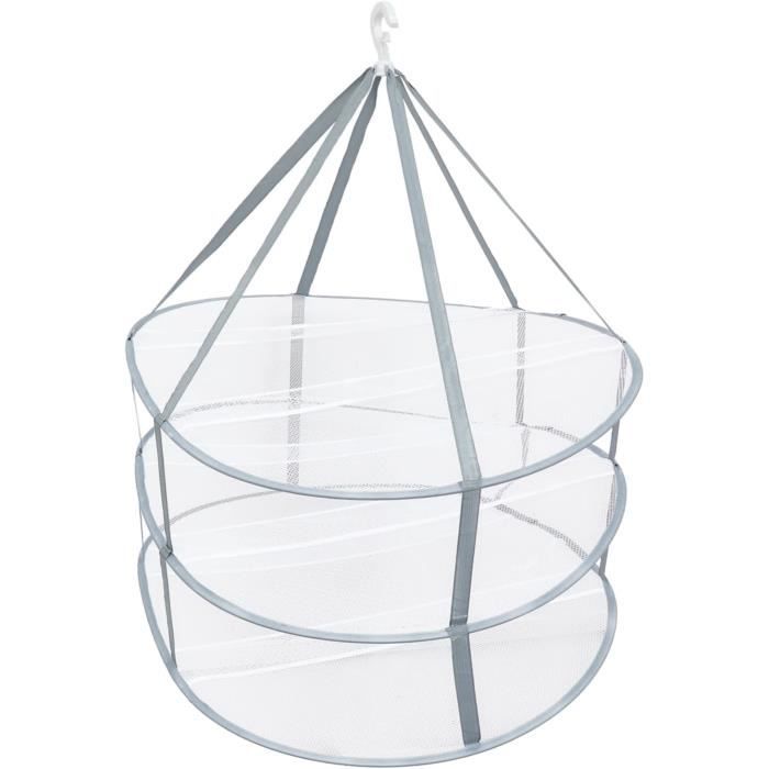 1Pc Étendoir Lingerie Cintres Pliable Vêtements Rack Pliable Panier À ...