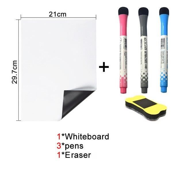 Tableau effaçable,A4-1Erase3Pen--Papier peint magique effaçable à sec ...