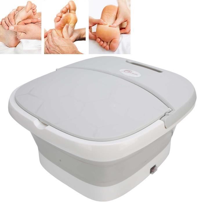 TMISHION Bain de pieds Masseur de bain de pied pliant pour spa ...