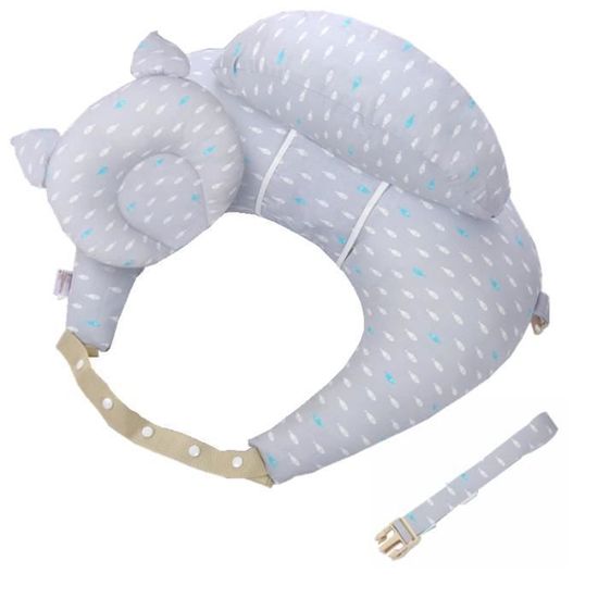 Coussin D'allaitement Avec Boucle Réglable, 100% Coton Amovible Et ...