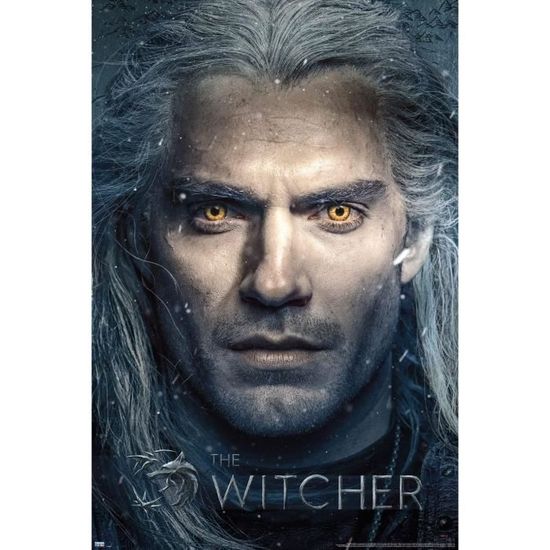 The Witcher Poster Portrait Geralt (91,5 X 61 Cm)[u15351] - Cdiscount ...