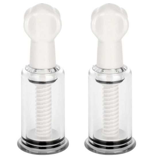 2pcs Ventouses De Clitoris Et Tétons Pompes Tétons Pince Pompe Vaginale