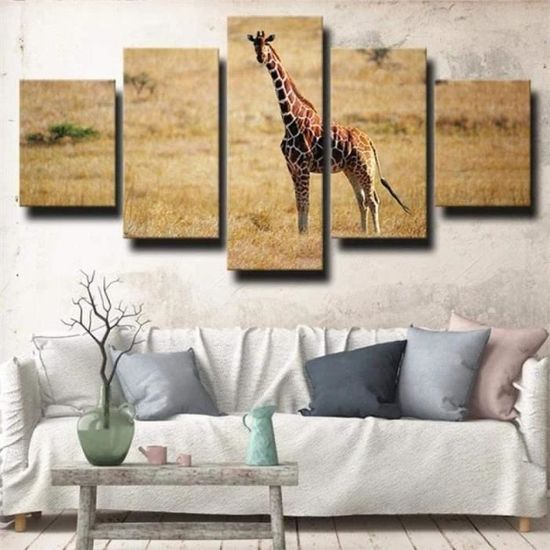 Tableau Multi Panneau 5 Parties Decor Murale Impression sur Toile 5 ...
