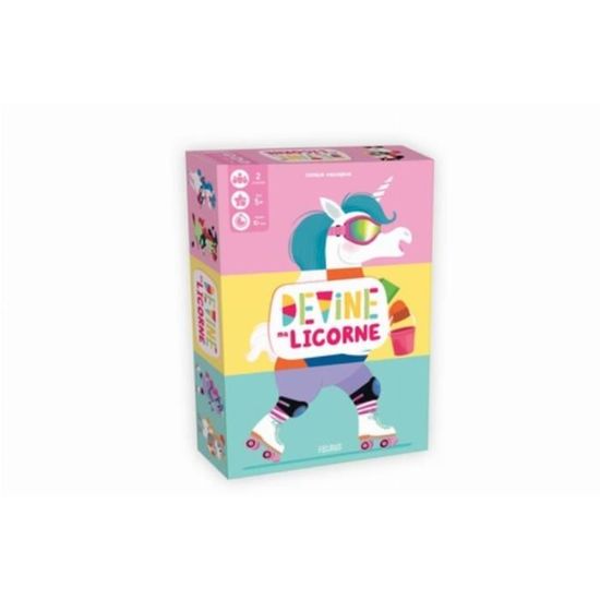 Jeu de société - Devine ma licorne - Jeu de réflexion et stratégie ...