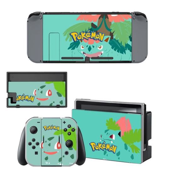 Sticker pour Nintendo Switch, Pokémon Kit Autocollant Skin Protection ...