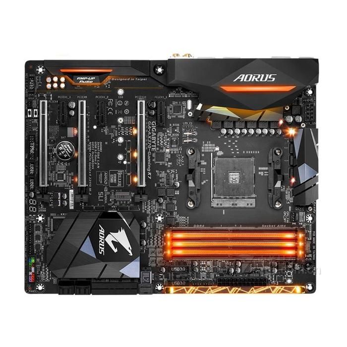 Carte mère GIGABYTE AORUS AX370-Gaming K7 AMD X370 Socket AM4 4xDDR4 ...