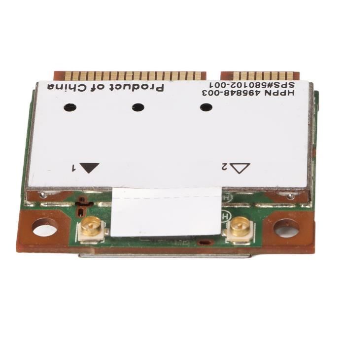 Carte Internet Sans Fil Carte Wifi Mini Pcie Mini Carte Réseau Sans Fil ...