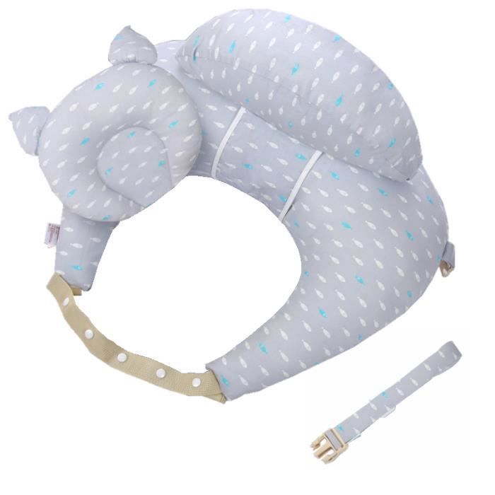 Coussin D'allaitement Avec Boucle Réglable, 100% Coton Amovible Et ...