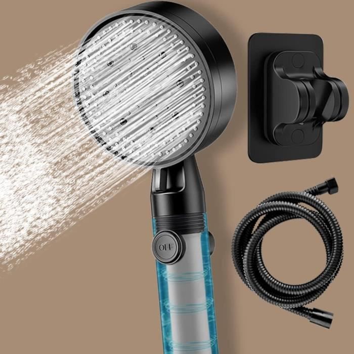 Pommeau De Douche Haute Pression, Pommeau De Douche Économie D'Eau 10 Modes Réglable, Douchette ...