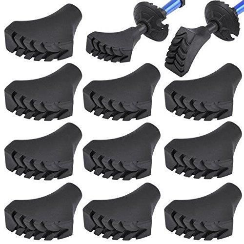 Embouts pour Bâtons de Marche Nordique - DLZAOAO - 10pcs - Caoutchouc ...