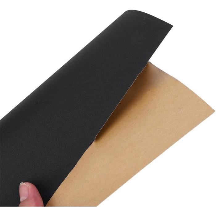 Ensemble de papier abrasif Papier de verre de polissage d'alumine de ...