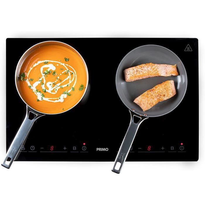 Plaque de cuisson, table de cuisson à induction double portable - 3500W ...