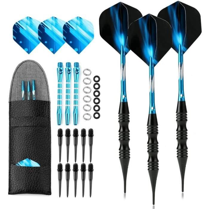 Fléchettes Bleu Doux 3 pièces 20 g Ensemble de fléchettes Jeu de ...