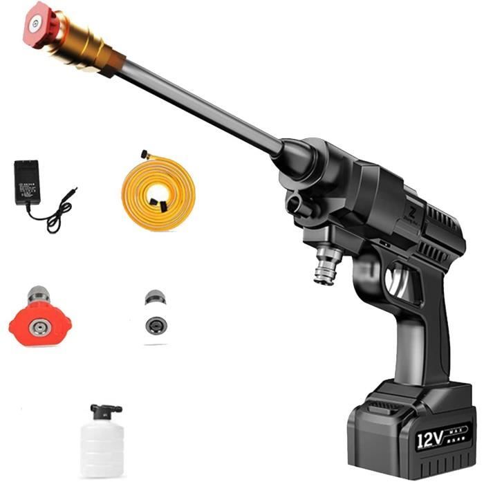 NETTOYEUR HAUTE PRESSION - YEHEI Nettoyeur Haute Pression sans Fil ...
